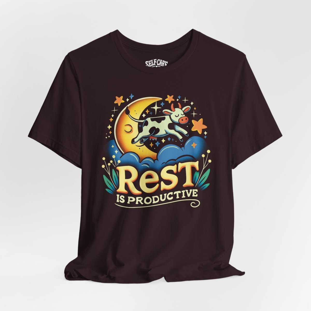 Rest Is Productive Mental Health Shirt | Self-Care Shirts
